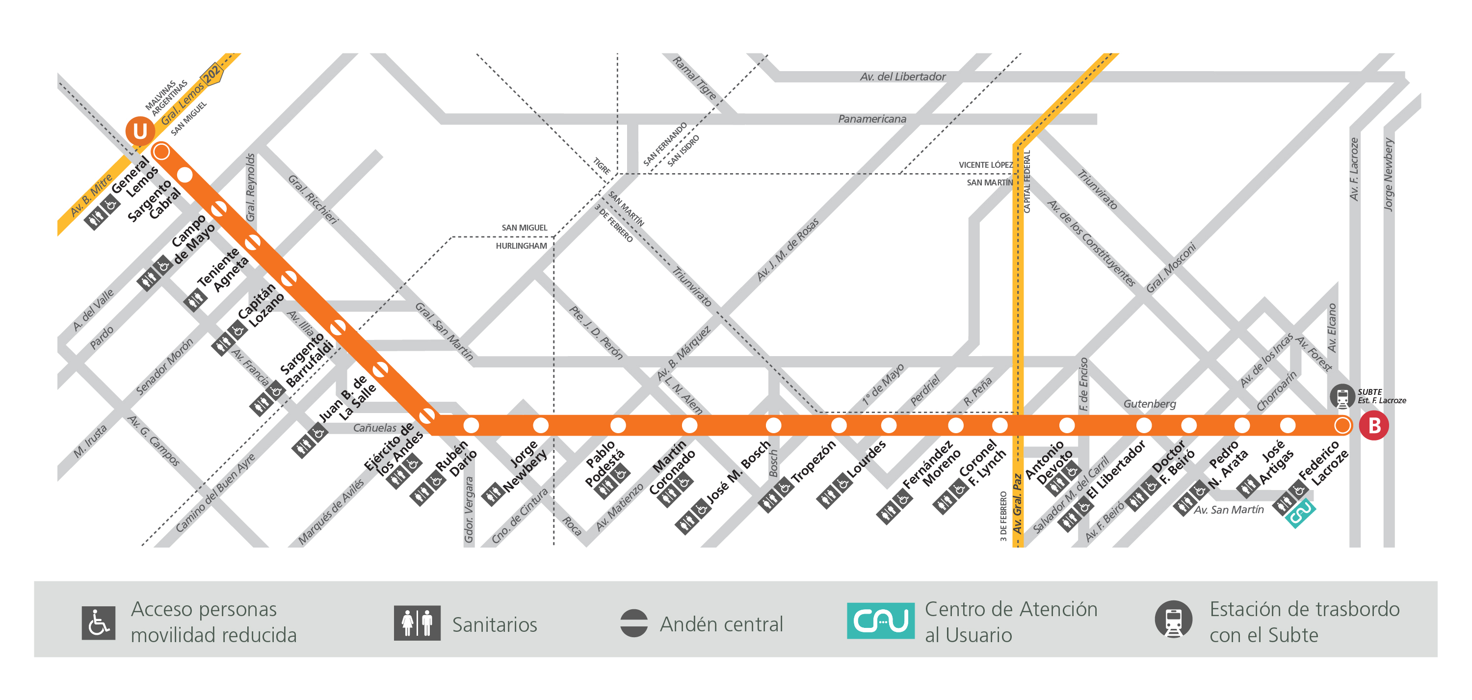 MAPAS – Metrovías